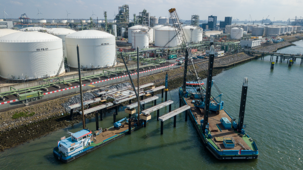 Newly awarded work: Wilmar jetty - Hakkers